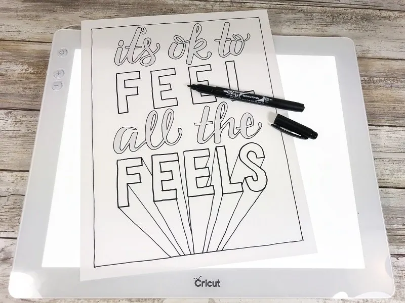 Color a Rainbow of Feelings with a FREE Printable