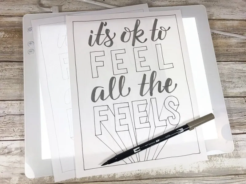Color a Rainbow of Feelings with a FREE Printable