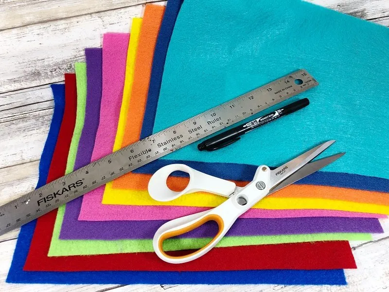 Easy Celebrate Everything Banner a No-Sew Project with Kunin Felt