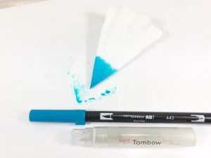 How to Tie Dye Coffee Filters with Tombow Dual Brush Pens