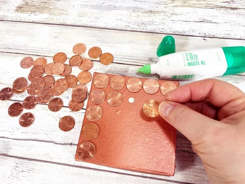 The Easiest Recycled Penny Gift Box a 30 Minute DIY