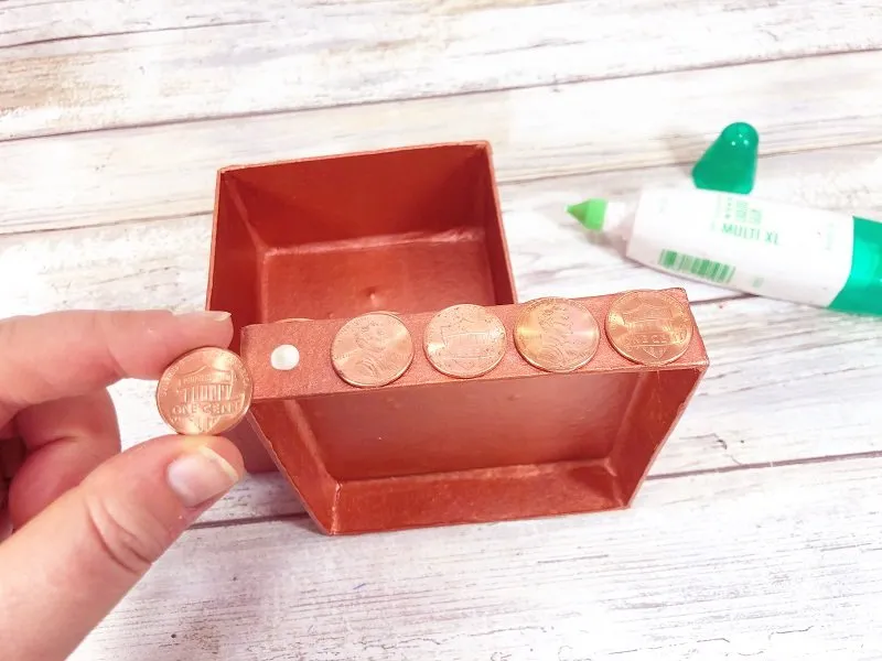 The Easiest Recycled Penny Gift Box a 30 Minute DIY