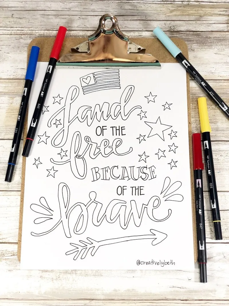 51+ of the BEST Patriotic Crafts and FREE Printables