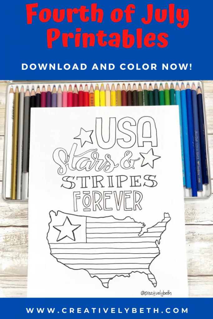 Free Patriotic Printables for the Fourth of July