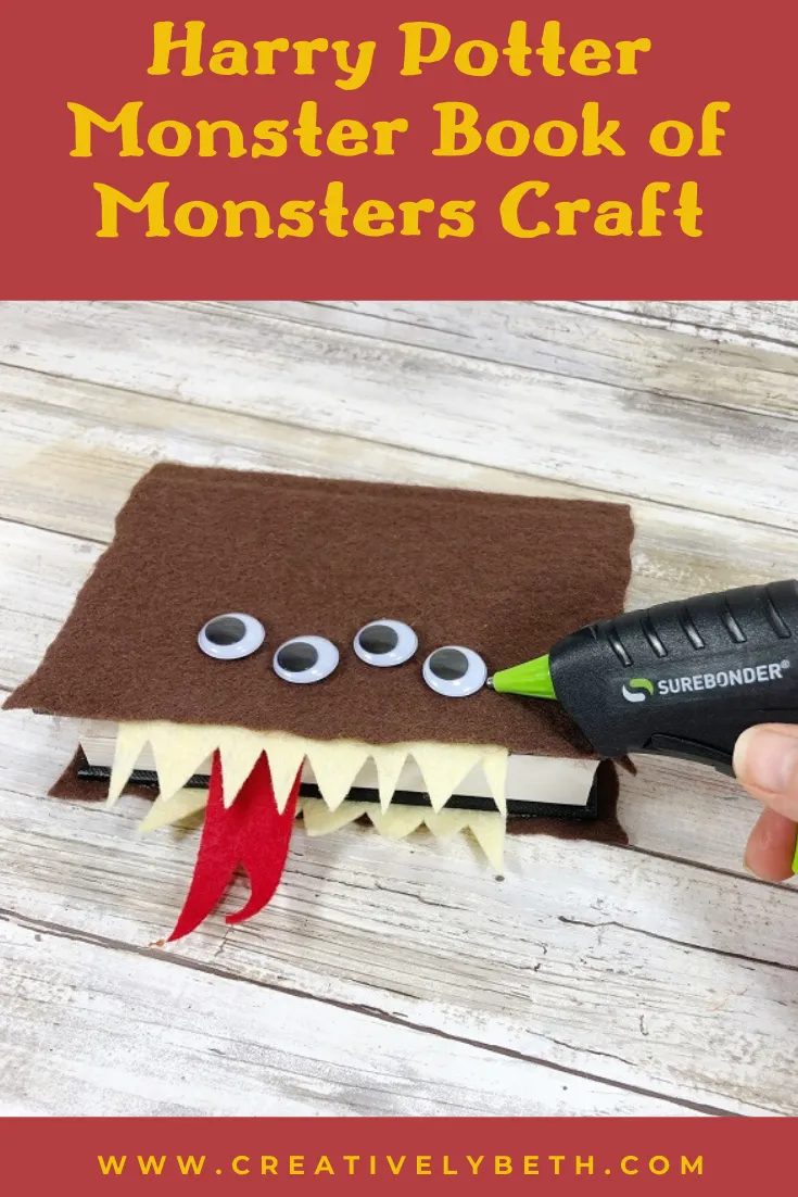 Harry Potter Monster Book of Monsters a DIY Tutorial