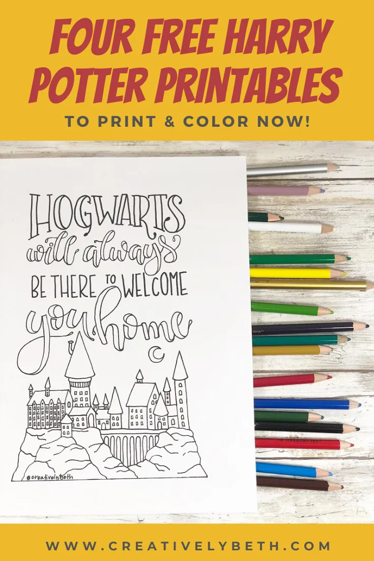 Four Magical Harry Potter Printable Quotes