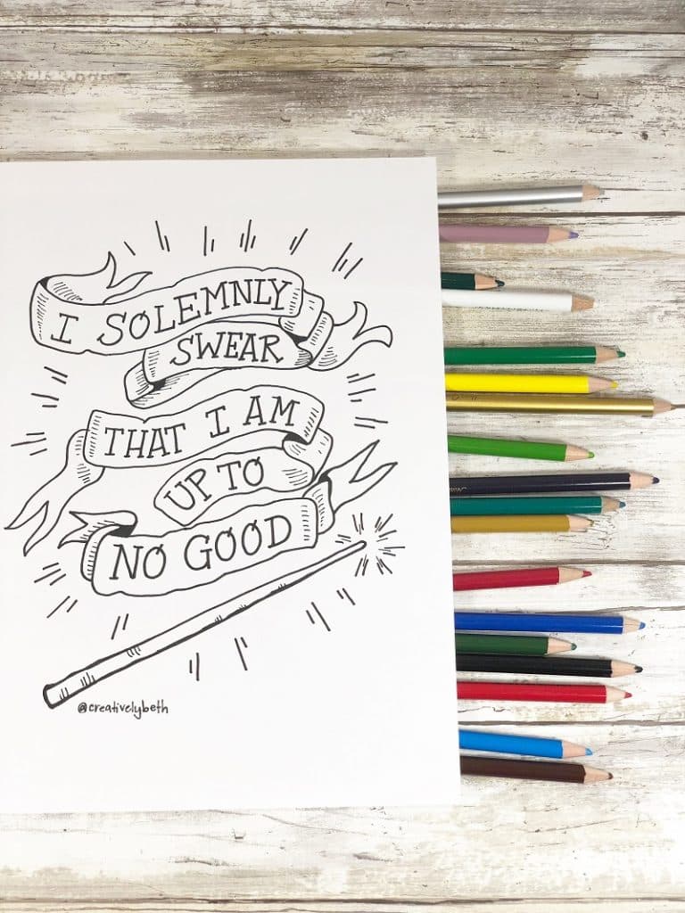 Four Magical Harry Potter Printable Quotes