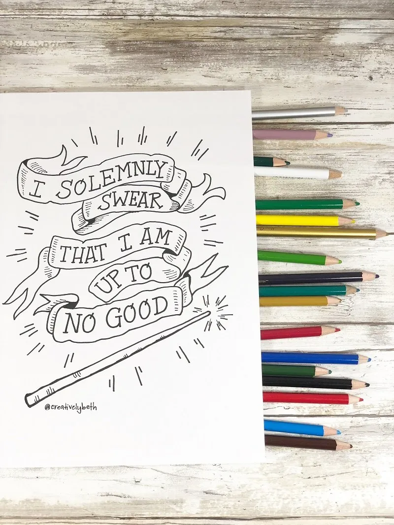 Four Magical Harry Potter Printable Quotes