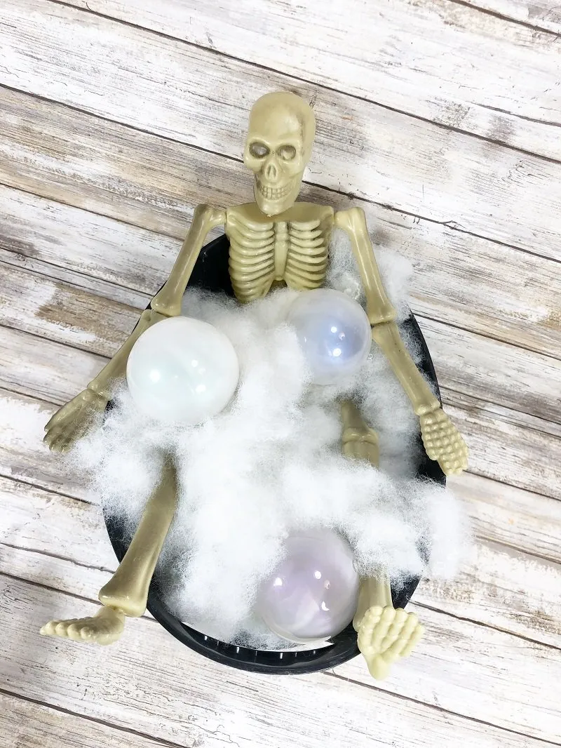 How to DIY Skeleton Bubble Bath with Poly-Fil