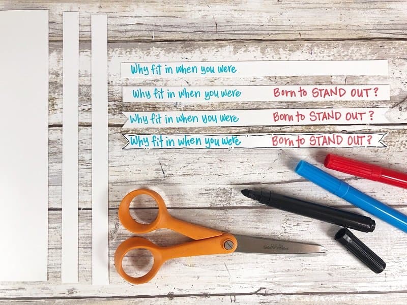 DIY Pencils Thing 1 and Thing 2 for Read Across America Week