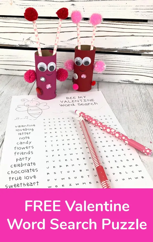 LAURA Valentine-Word-Search-Puzzle-Printable | Creatively Beth