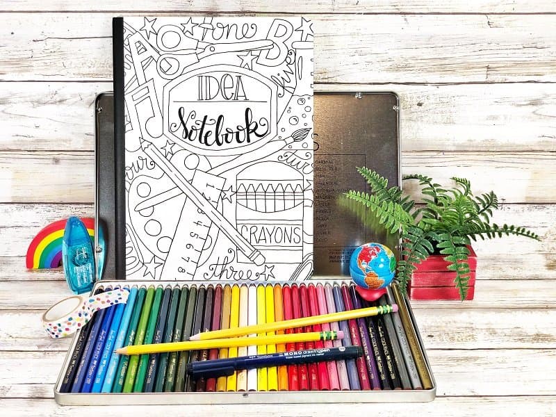 BACK TO SCHOOL NOTEBOOK COVER CREATIVELY BETH 11 | Creatively Beth