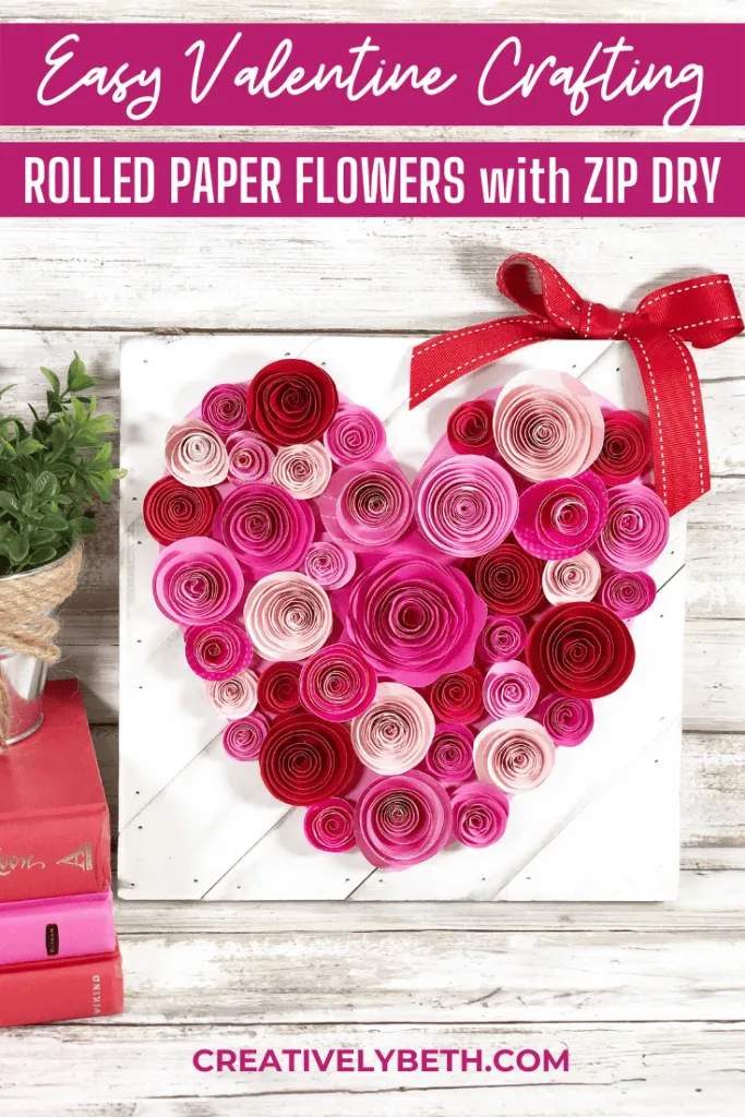 DIY Rolled Paper Flowers with Beacon