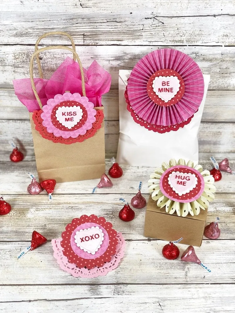 DIY Resin Candy Heart Gift Tags