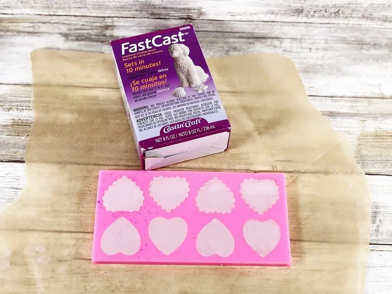 DIY Resin Candy Heart Gift Tags Resin Once Set Creatively Beth ...