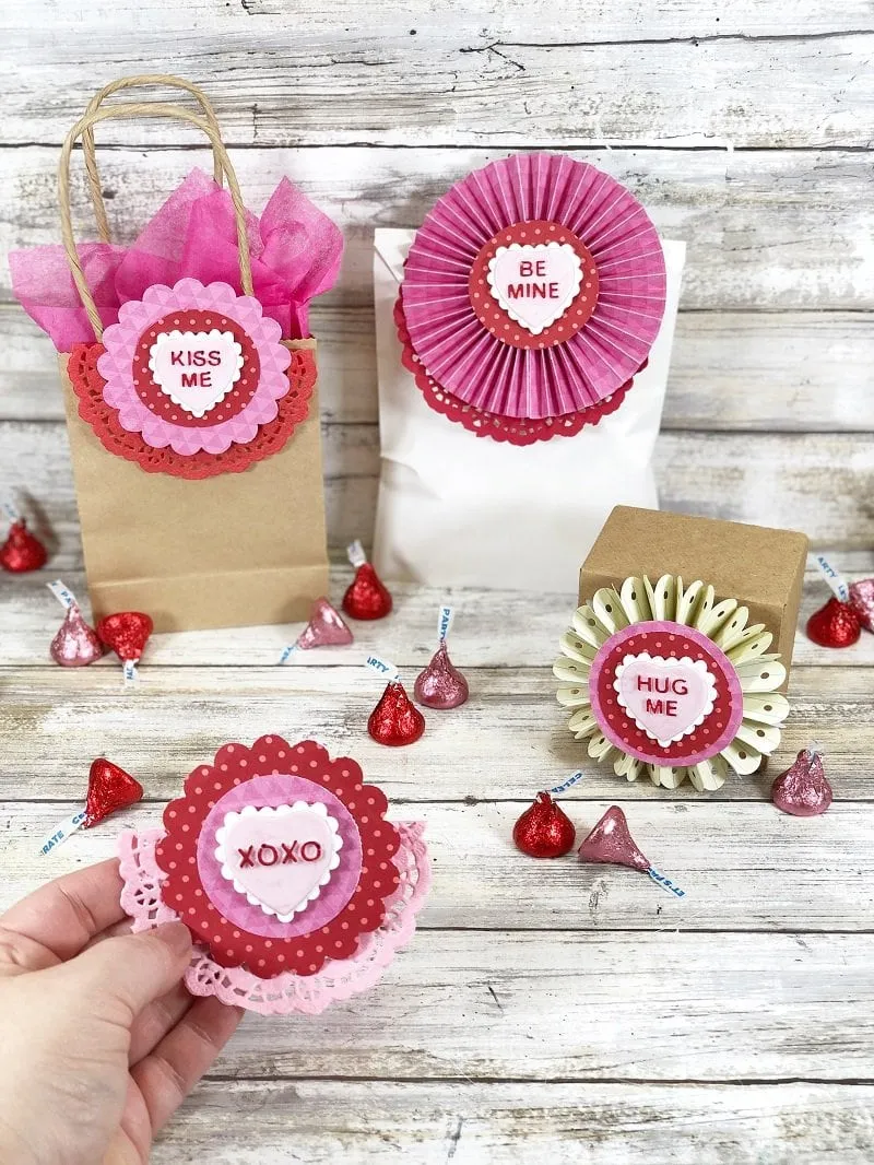 DIY Resin Candy Heart Gift Tags Vertical Creatively Beth | Creatively Beth