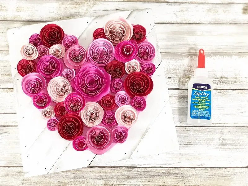 DIY Rolled Paper Flowers with Beacon