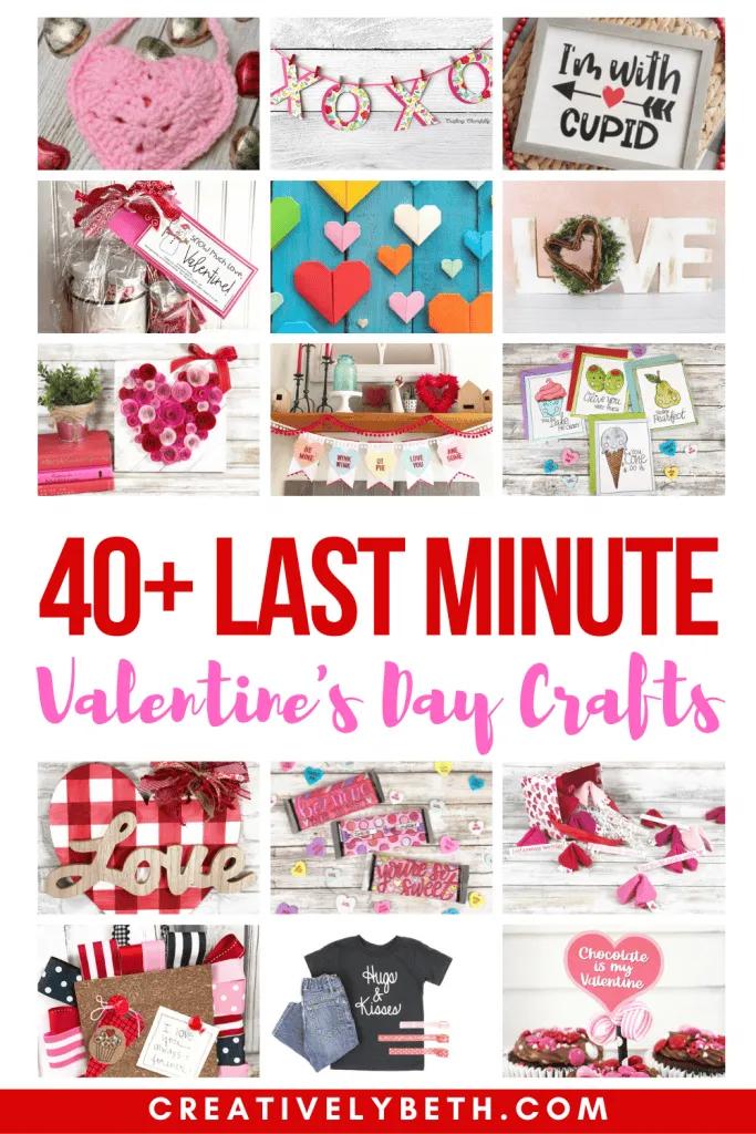 40+ Last Minute Valentine Crafts and Printables