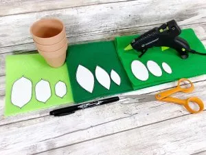 DIY Felt Succulent Trio with Free Patterns