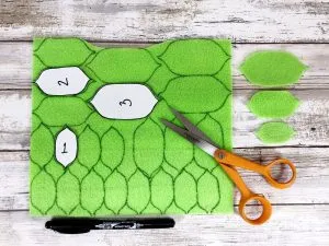 DIY Felt Succulent Trio with Free Patterns