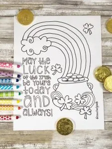 Free St. Patrick's Day Coloring Pages