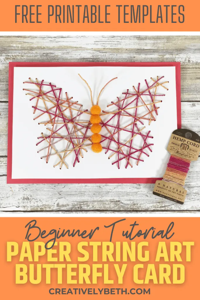 Paper String Art Tutorial with Free Patterns