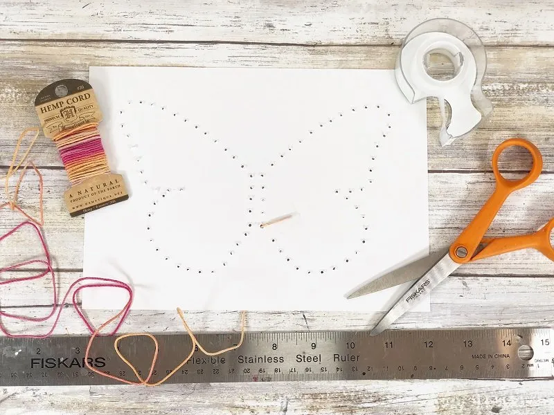 Paper String Art Tutorial with Free Patterns