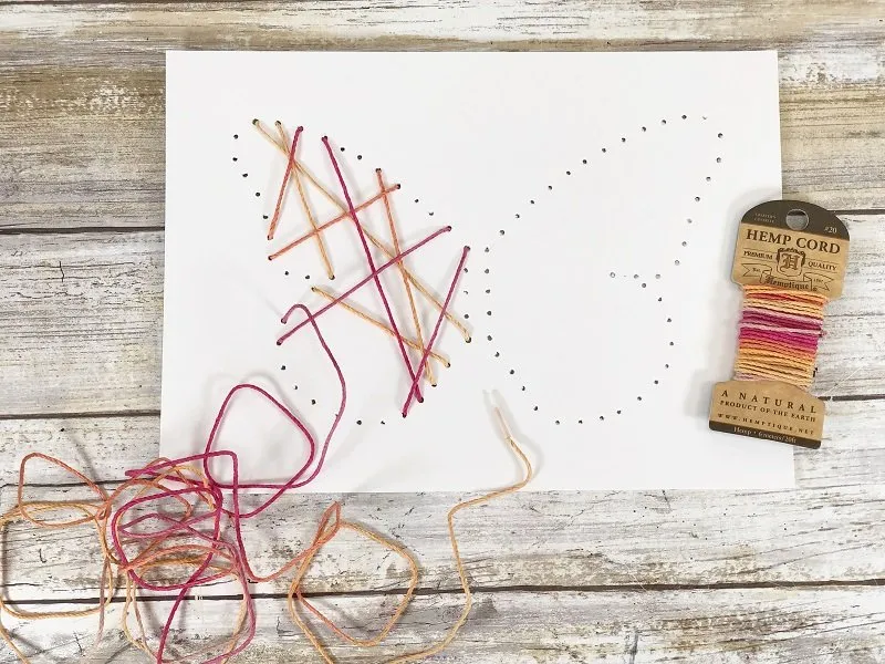 Paper String Art Tutorial with Free Patterns