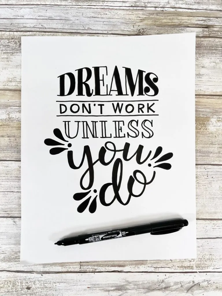 Free Printable Quotes to Foil with a Laminator