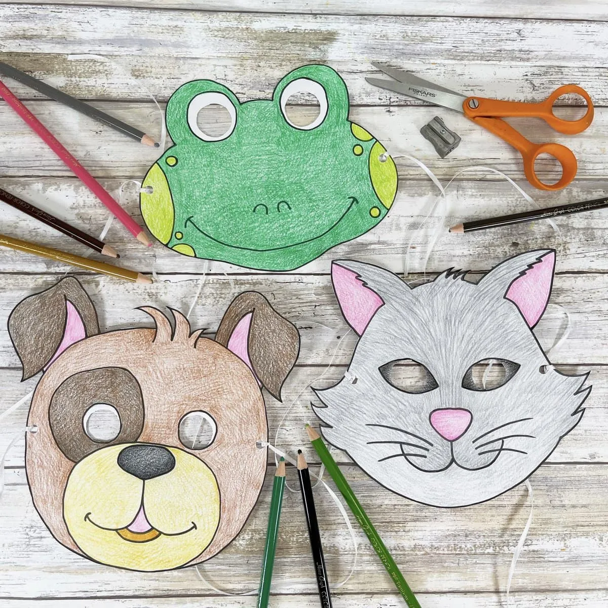 Recycled Toilet Paper Tube Frog Game for Kids