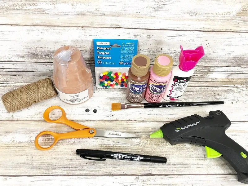 Dollar Tree Christmas Crafts Clay Pot Gingerbread