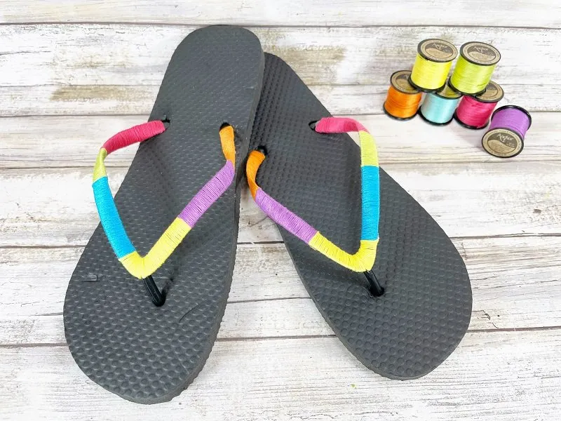 How to Upcycle Flip Flops Final Horizontal Creatively Beth | Creatively ...