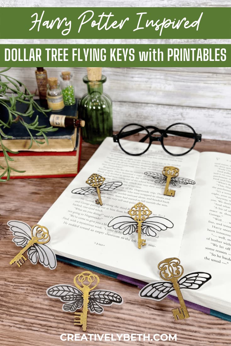 HARRY POTTER FLYING KEYS CREATIVELY BETH 2 | Creatively Beth