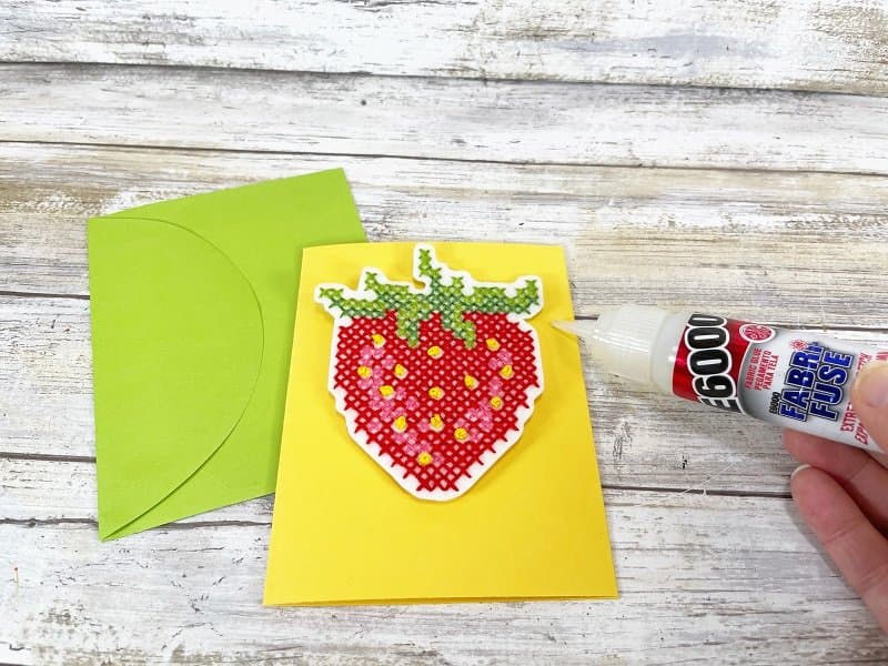 Strawberry Cross Stitch Pattern Free Printable Glue Creatively Beth ...