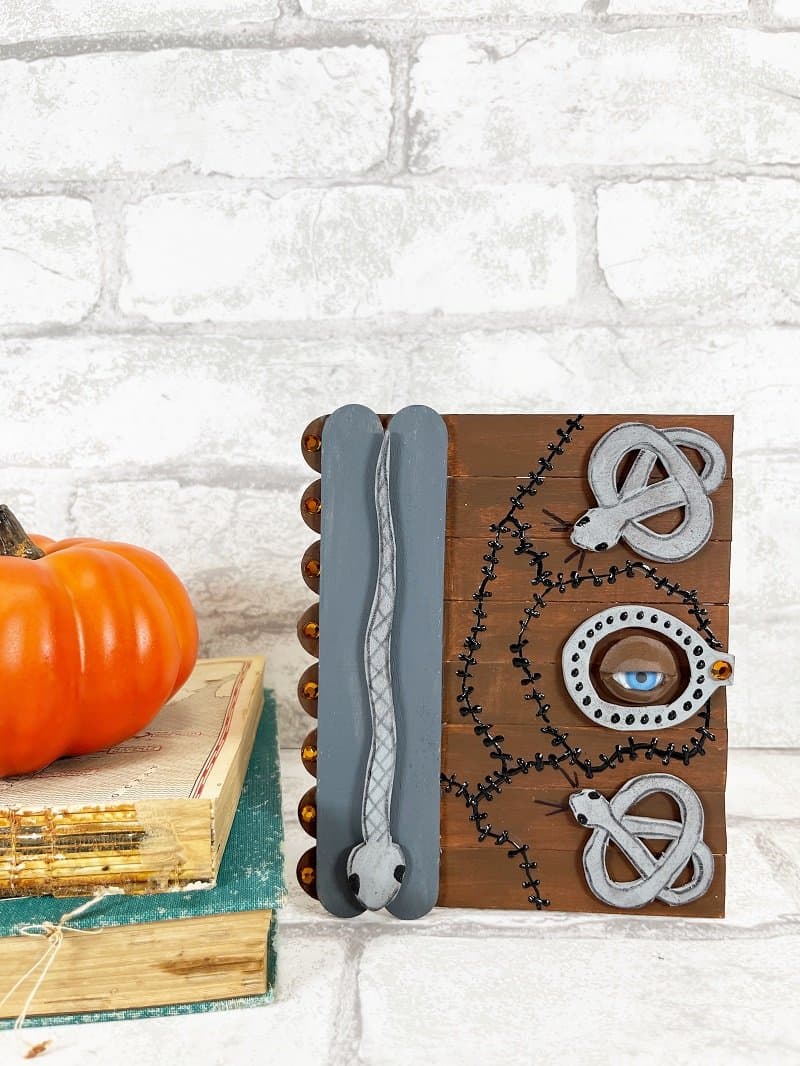 Dollar Tree Book of Spells a Hocus Pocus Craft