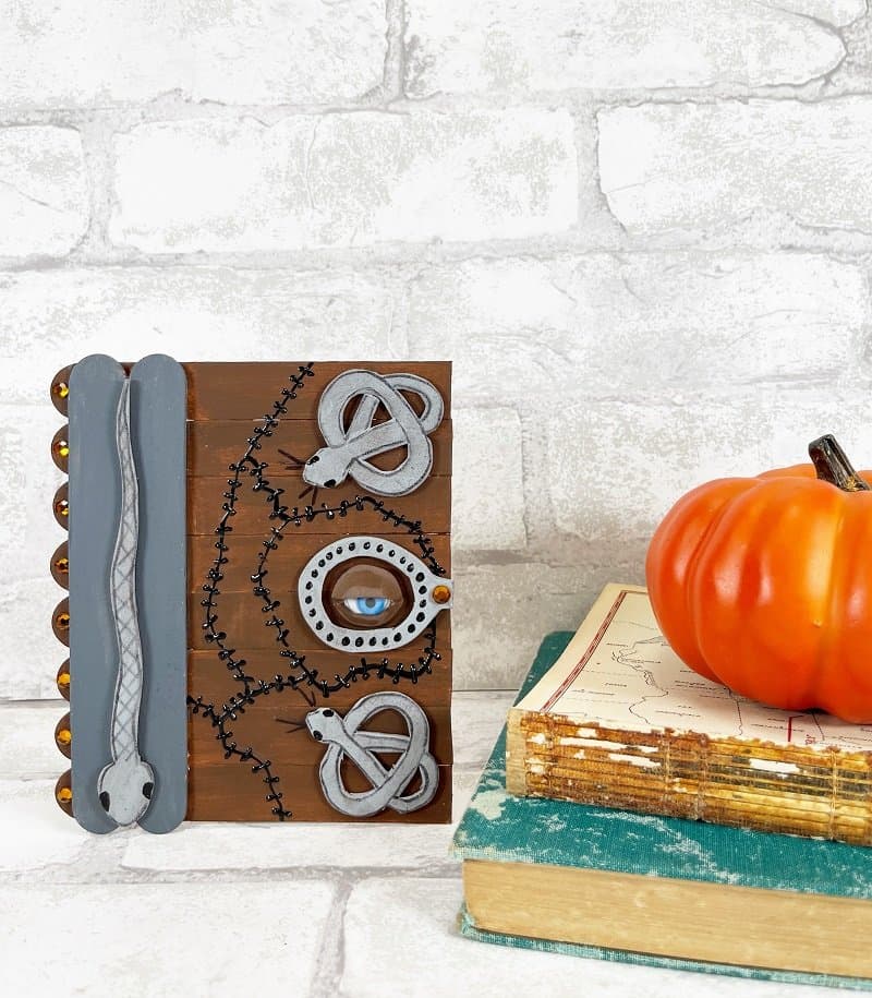 Dollar Tree Book of Spells a Hocus Pocus Craft