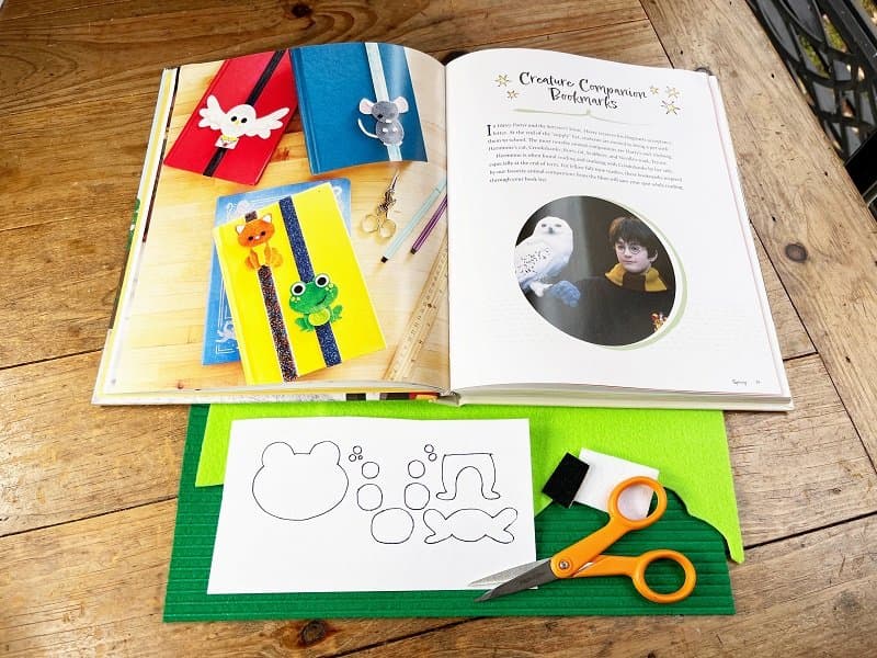 Harry Potter Crafts DIY Creature Companion Bookmarks