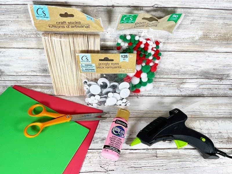 Dollar Tree Christmas Craft Stick Elf