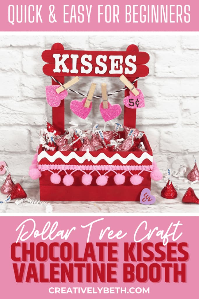 Dollar Tree Craft Felt Heart Pocket People