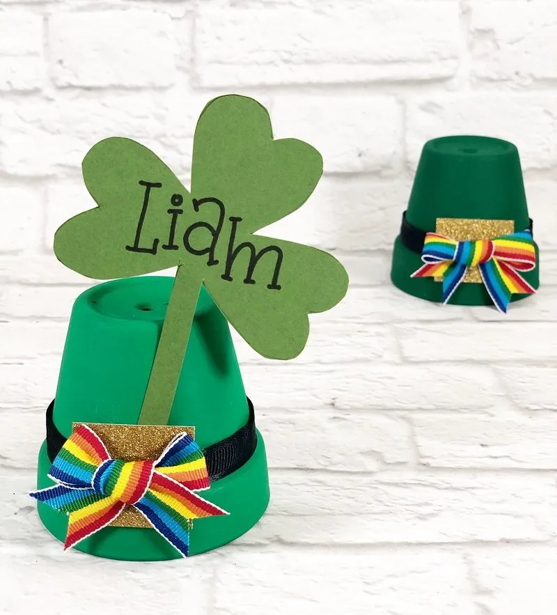 Clay Pot Leprechaun Hats