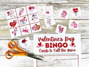 Valentine Bingo Cards Free Printable (24 Sets)