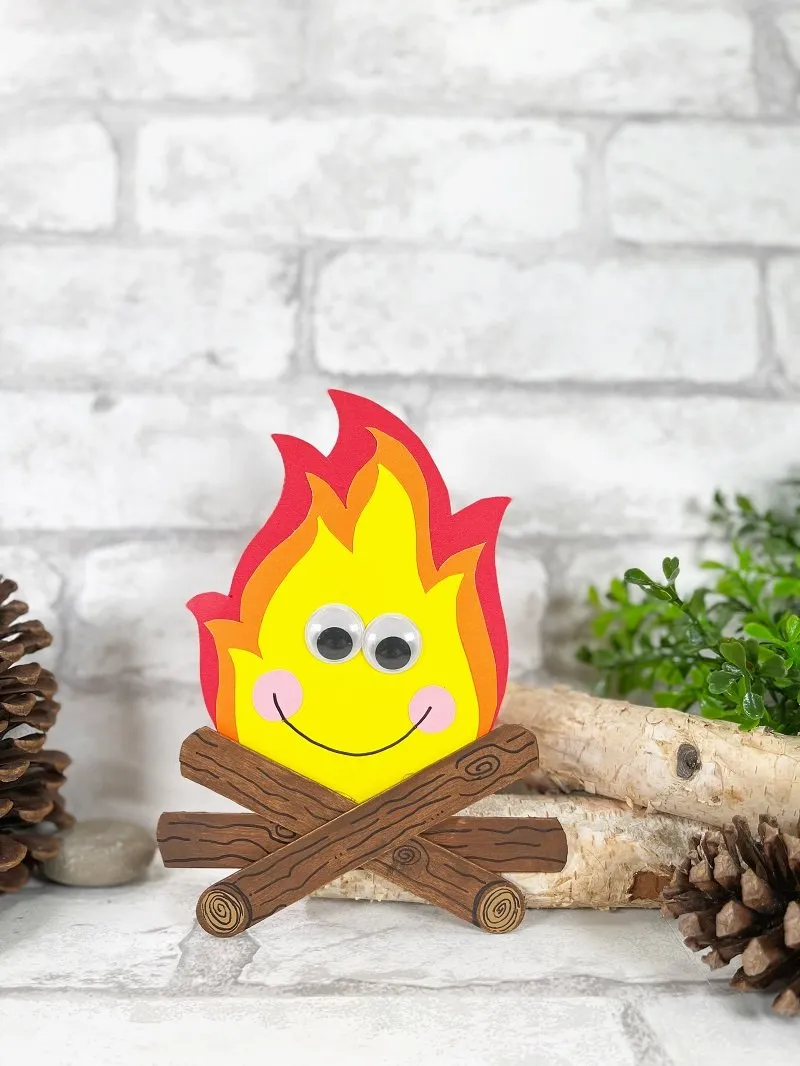 Campfire Kids Craft Dollar Tree DIY