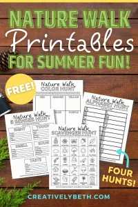 Free Camping Scavenger Hunt Printable