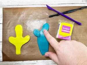 DIY Polymer Clay Cactus