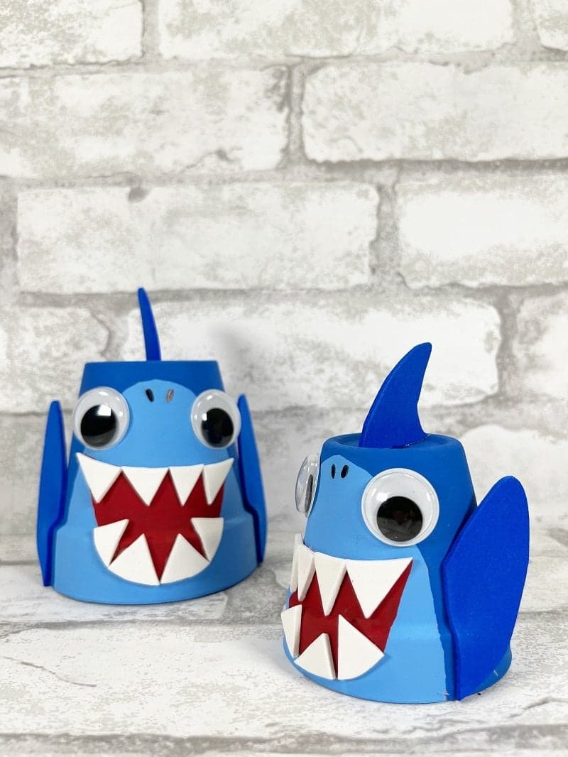 Craft Stick Shark Dollar Tree Kids Craft