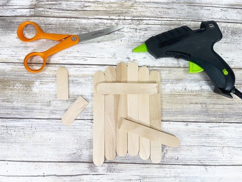 Craft Stick Shark Dollar Tree Kids Craft