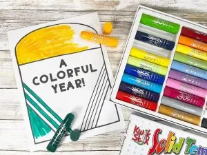 Crayon Bulletin Board Set Free Printables