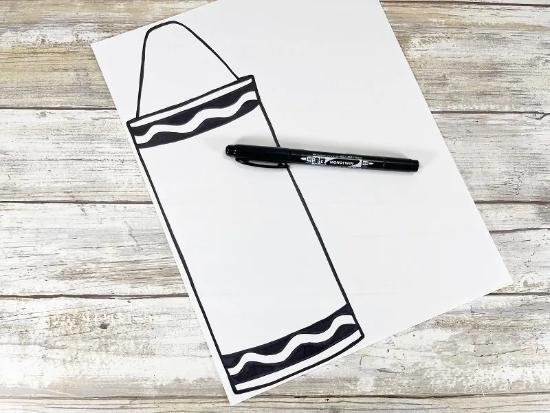 Crayon Bulletin Board Set Free Printables