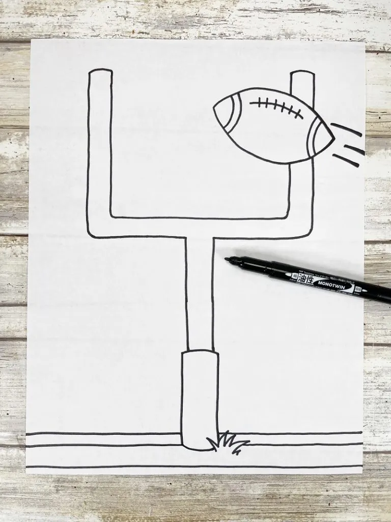 Free Printable Football Doodles