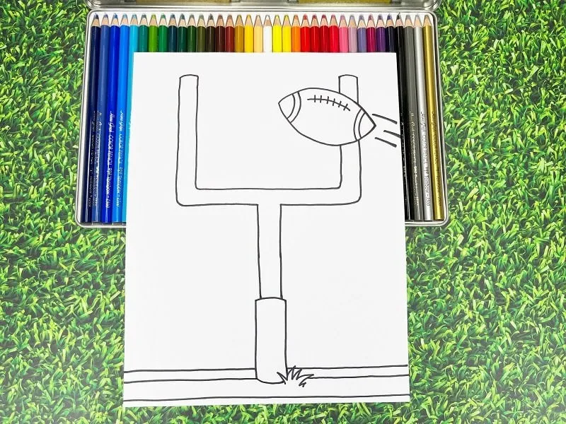 Free Printable Football Doodles